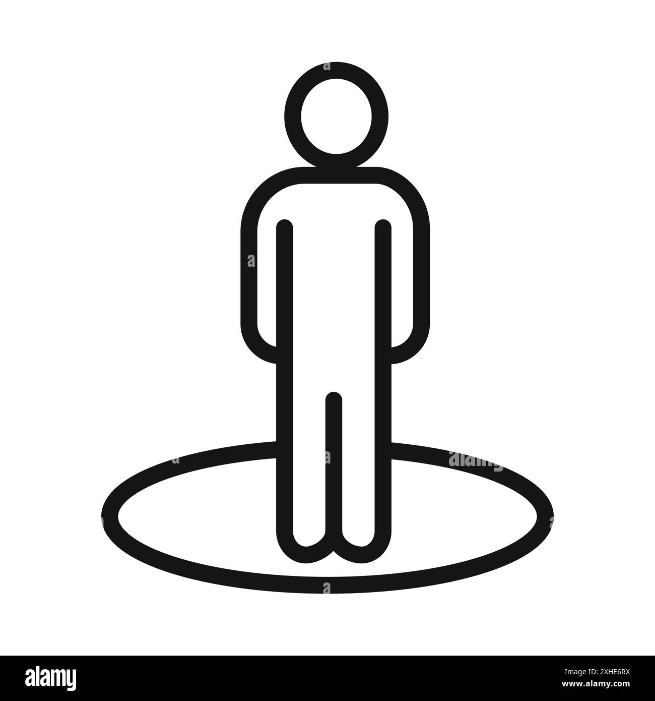 People direction icon Vector symbol or sign set collection in black and ...