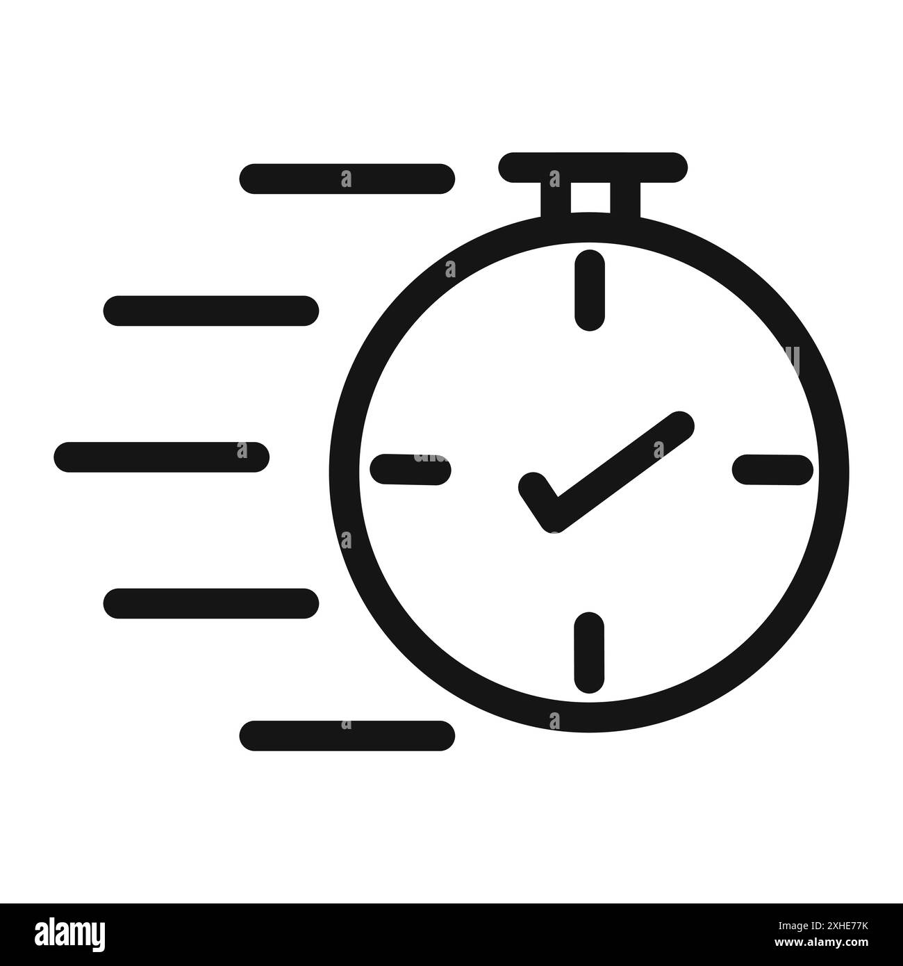 quick response icon Vector symbol or sign set collection in black and ...