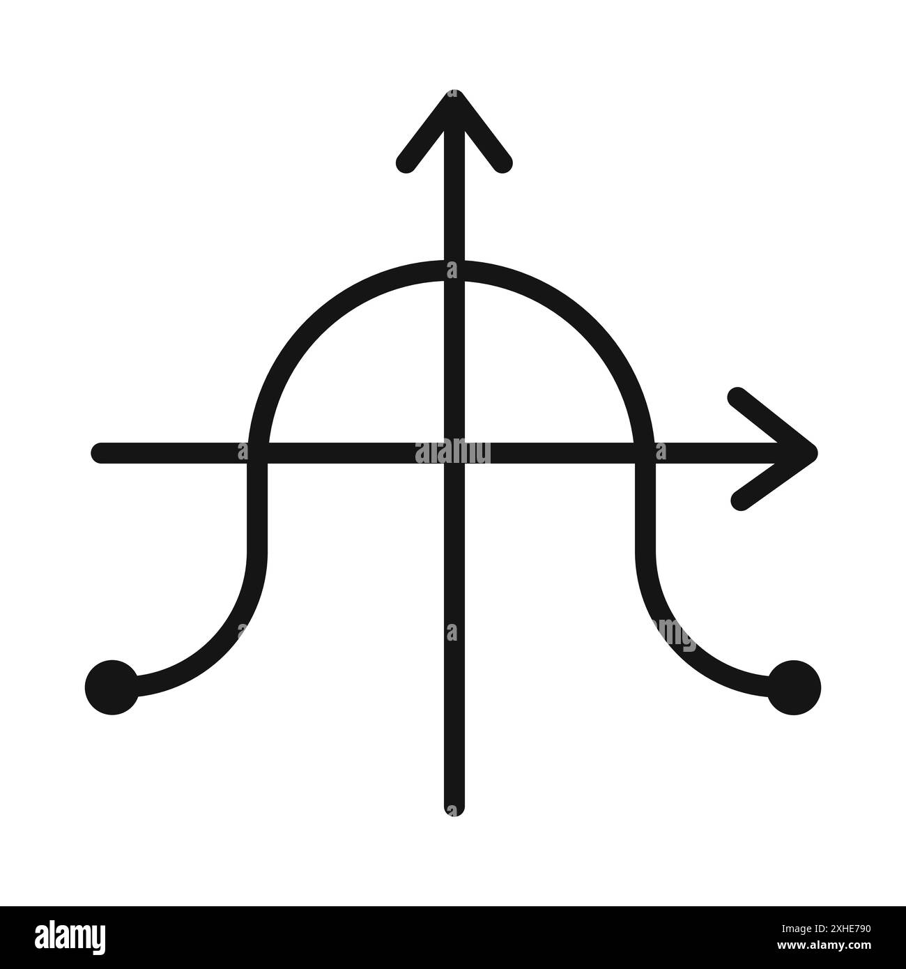 Tangent icon Vector symbol or sign set collection in black and white ...