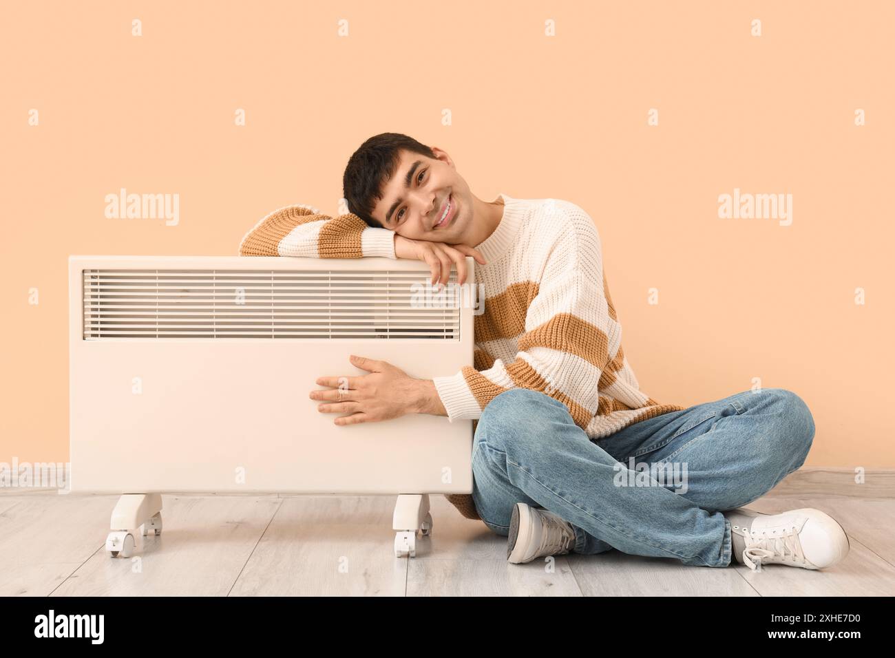 Caucasian wall heating radiator hi-res stock photography and images - Alamy