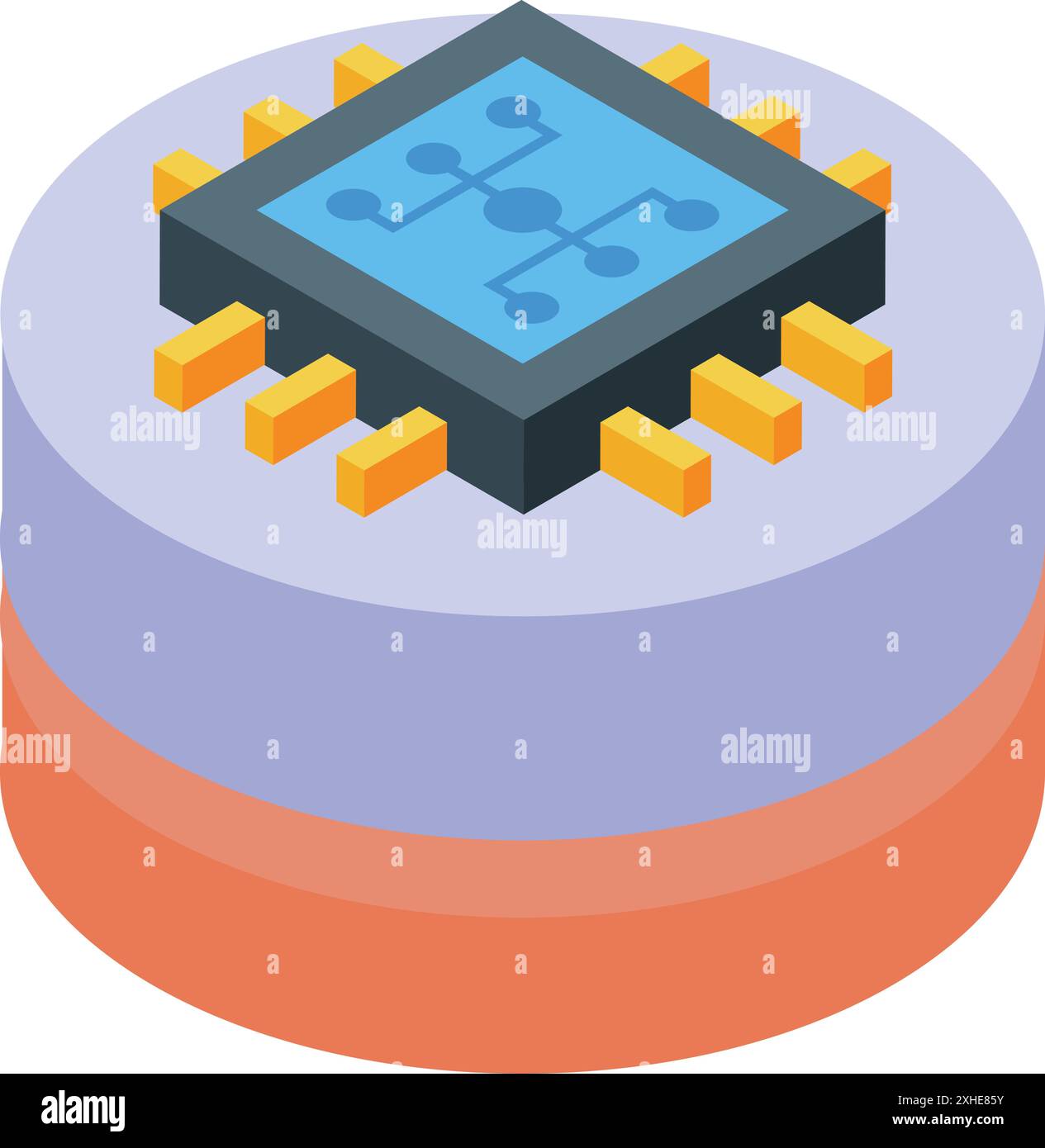 Microchip processing data and performing machine learning operations ...