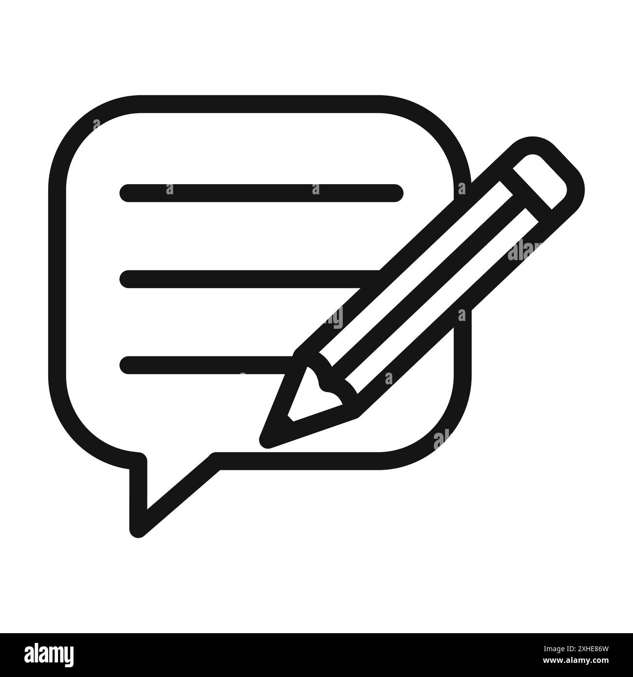 Review icon set in hi-res stock photography and images - Alamy