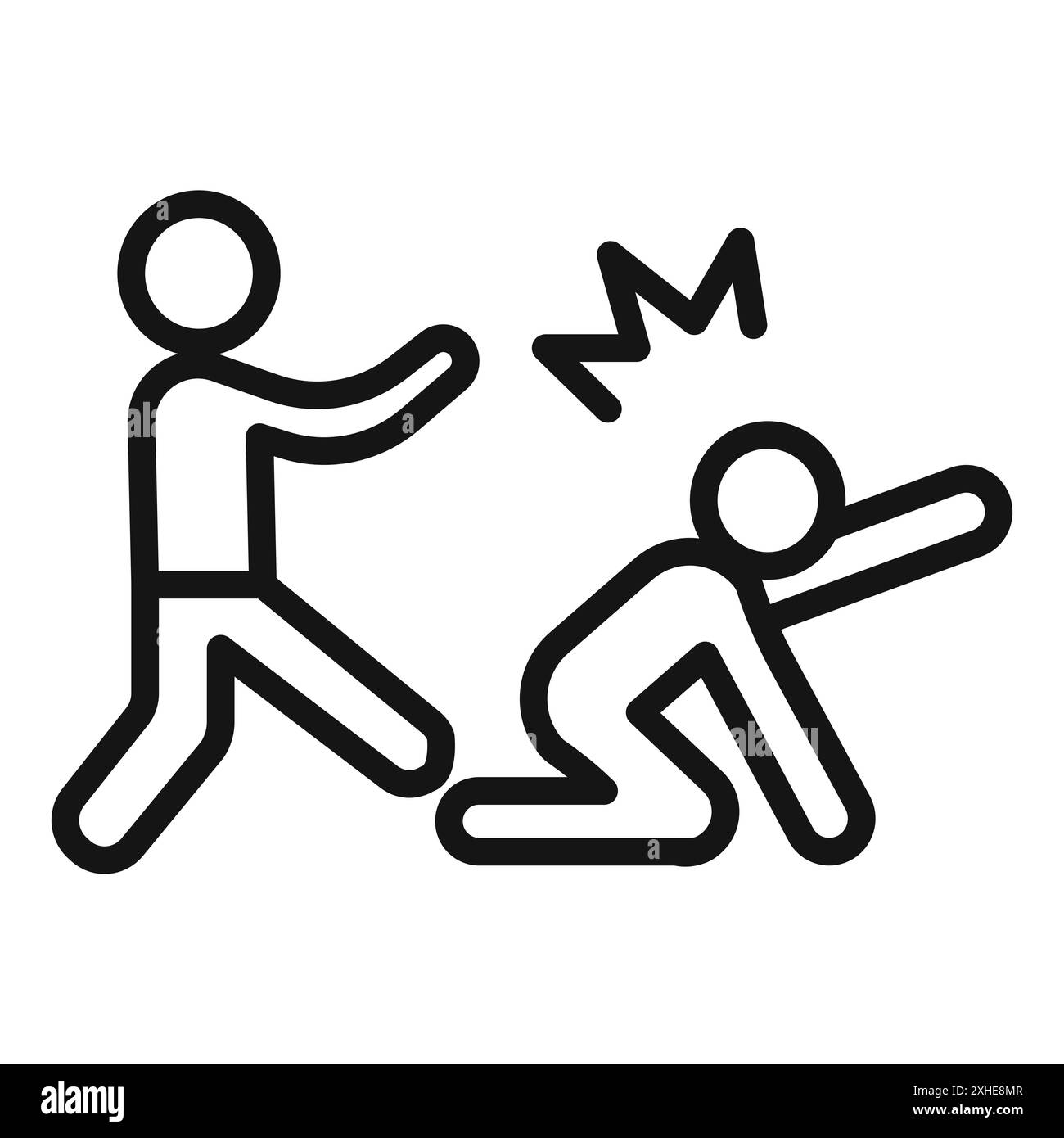 abandonment icon Vector symbol or sign set collection in black and ...