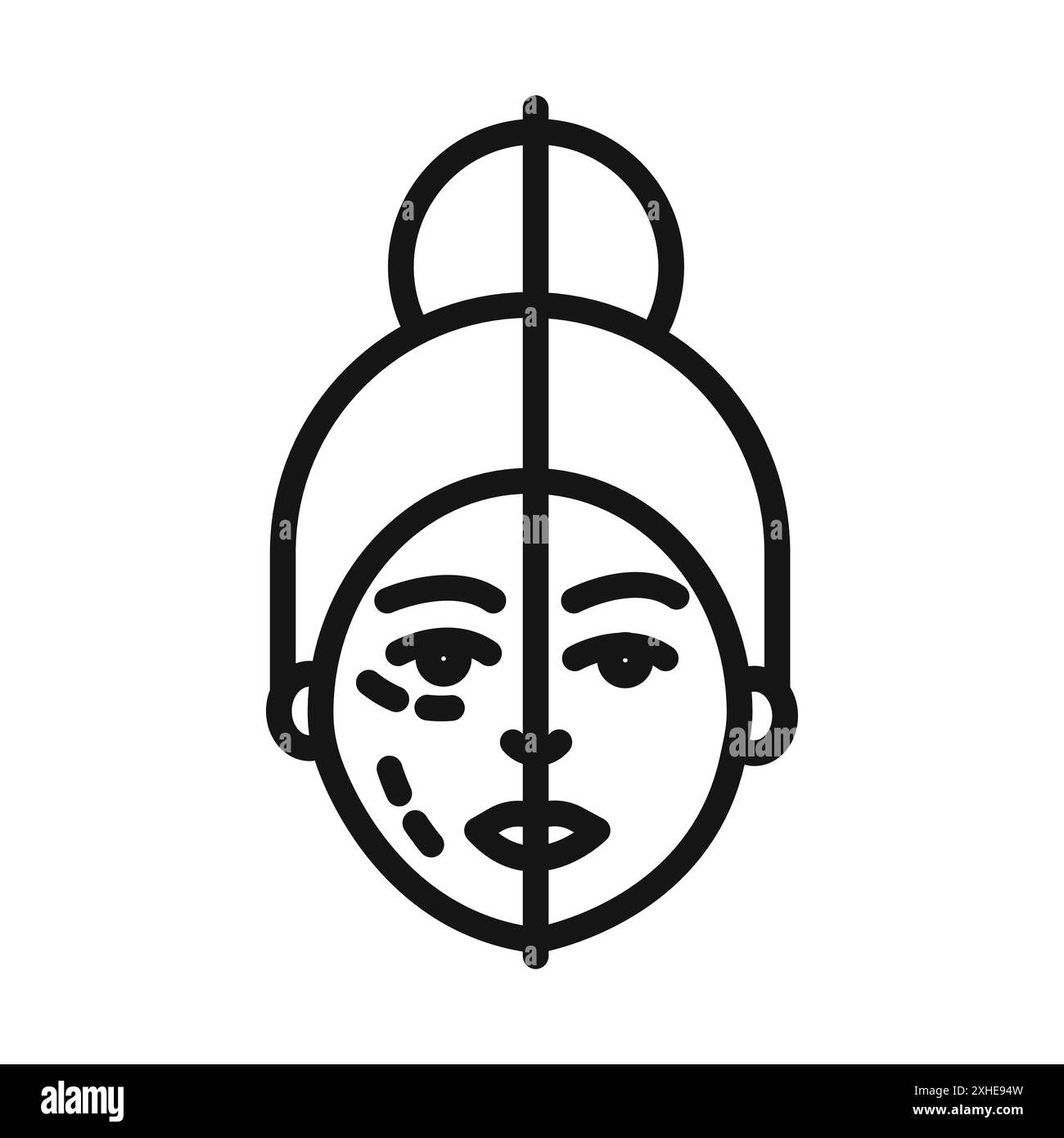 Beauty rejuvenation procedure Black and White Stock Photos & Images - Alamy