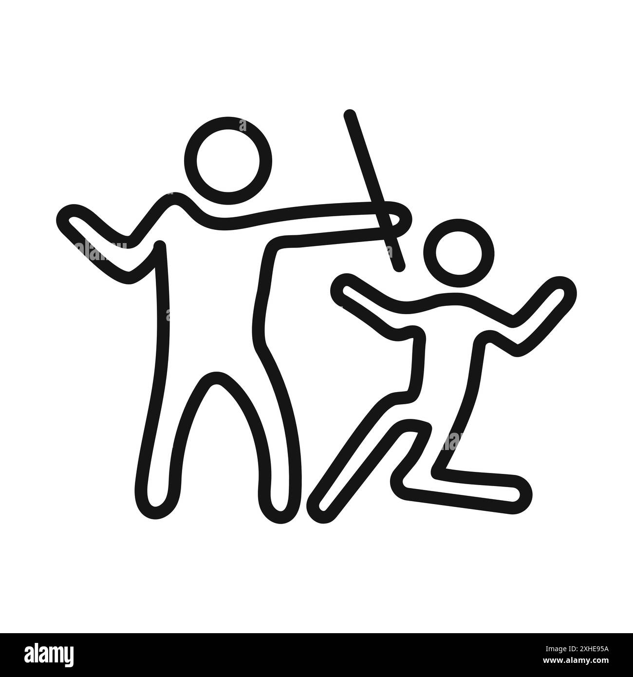 abuse icon Vector symbol or sign set collection in black and white ...