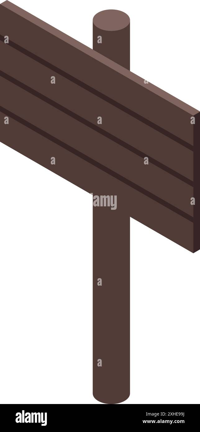 Directions on a wooden sign Stock Vector Images - Alamy