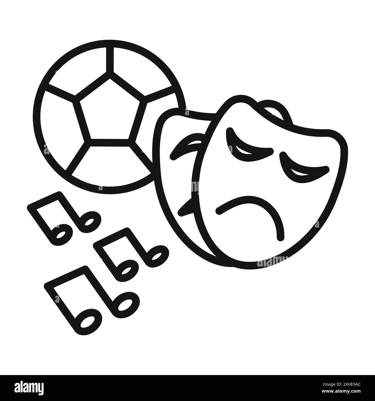 Extracurricular activities icon Vector symbol or sign set collection in ...