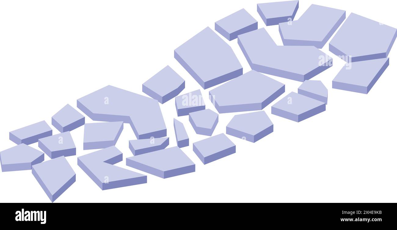 Concept breaking apart Stock Vector Images - Alamy