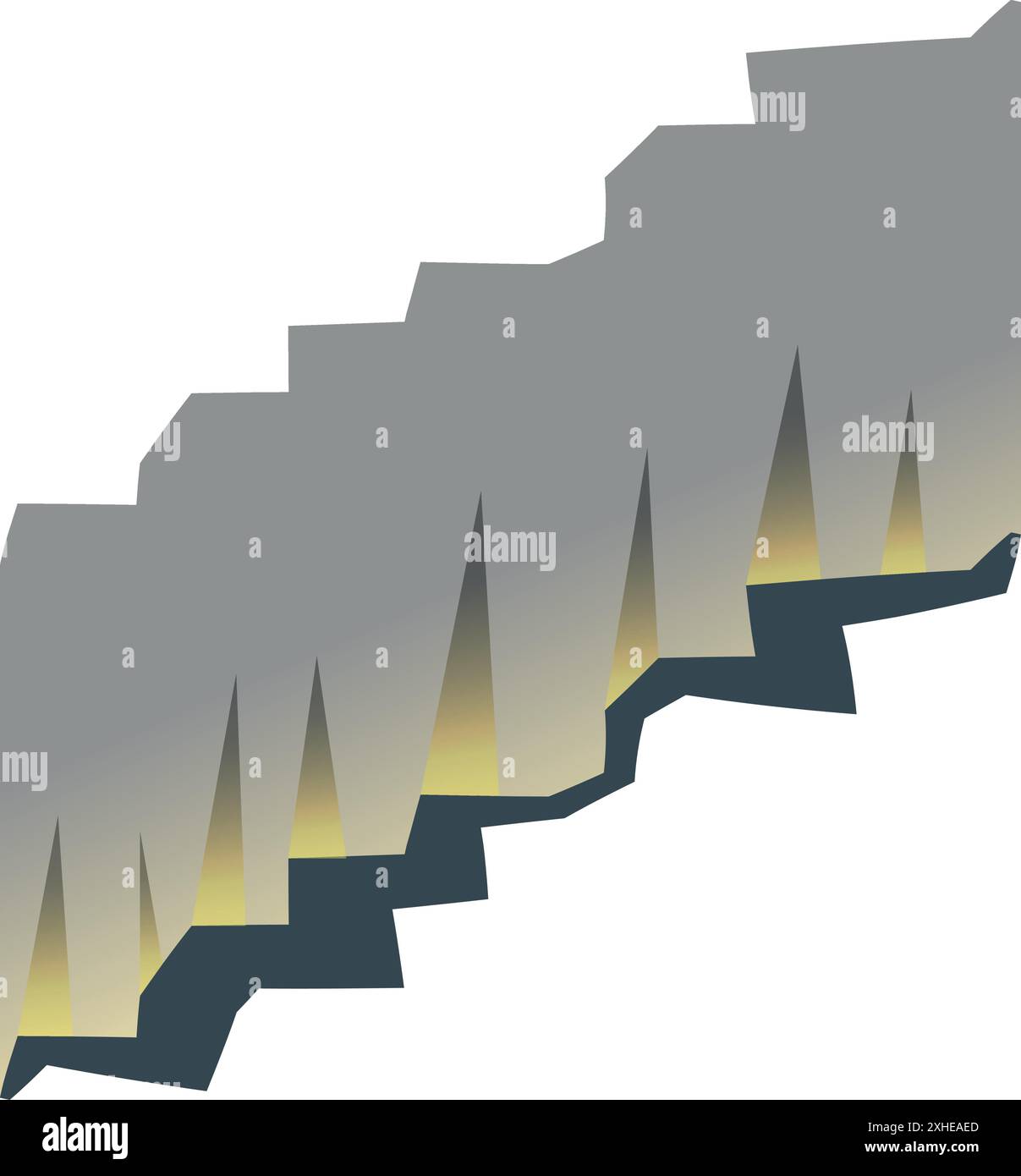 Shine bright through dark Stock Vector Images - Alamy