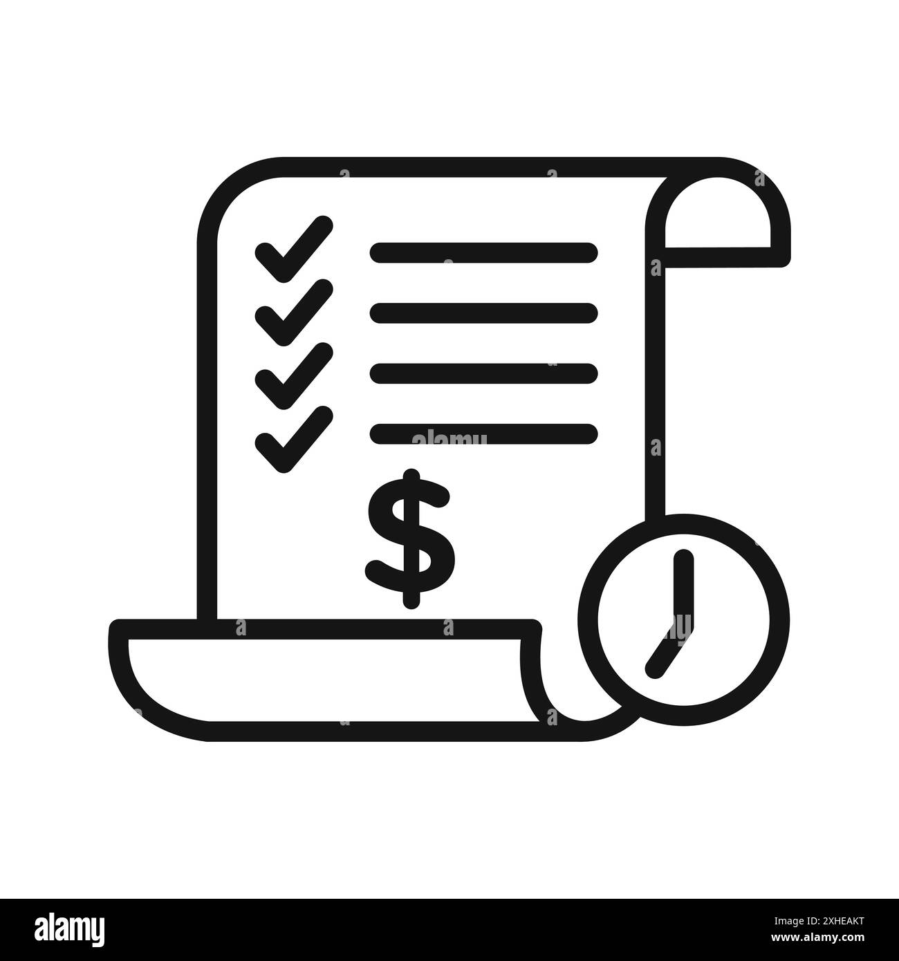 Transaction history icon Vector symbol or sign set collection in black ...