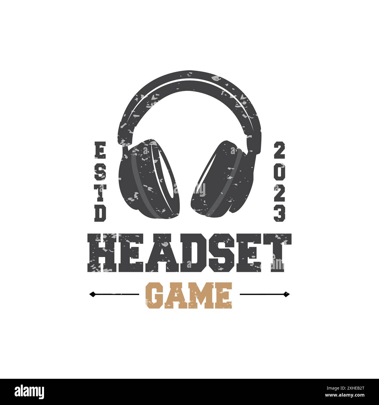 Headset simple design hi-res stock photography and images - Alamy