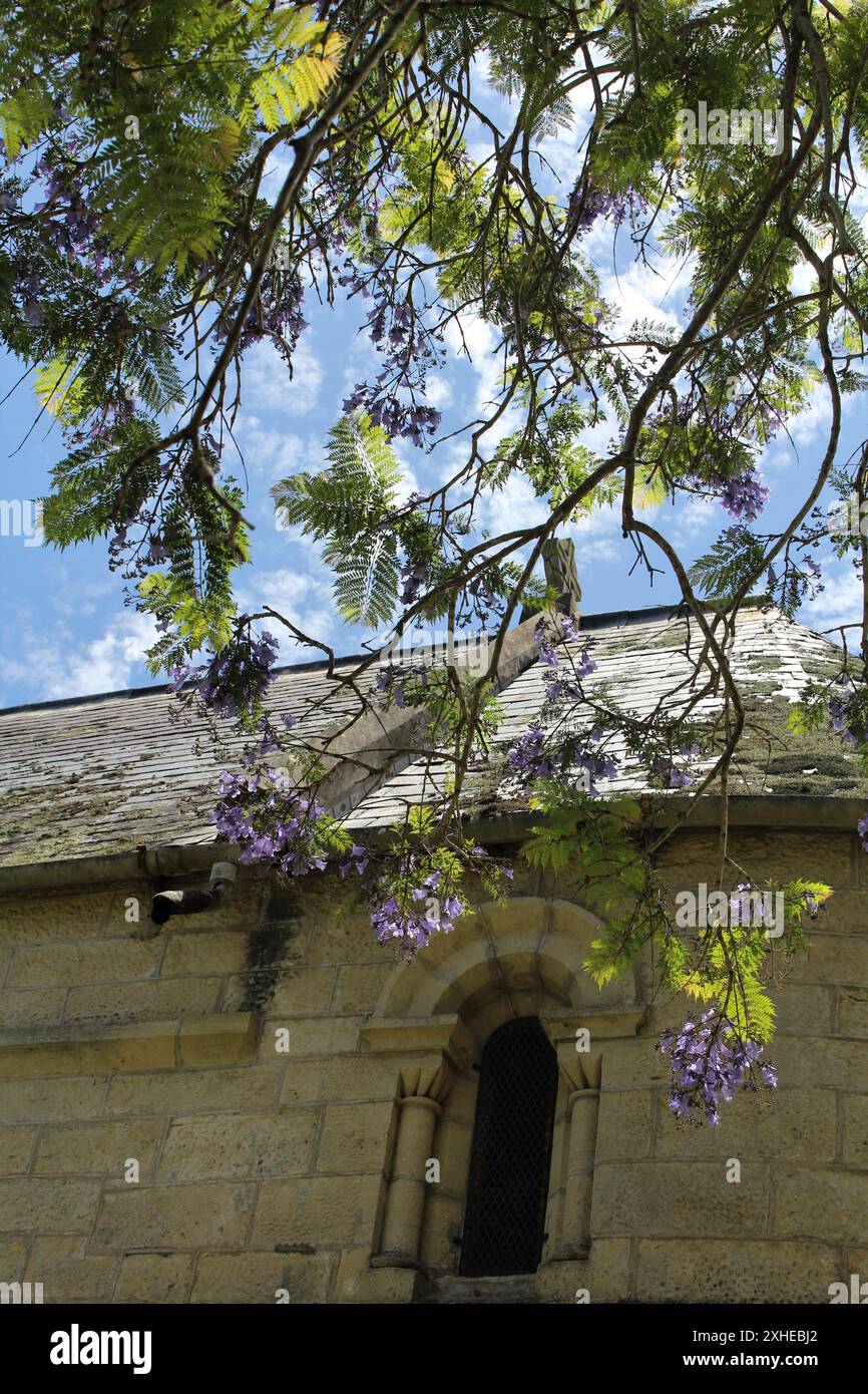 Holy Trinity Anglican Church in Belvidere village near Knysna Stock ...