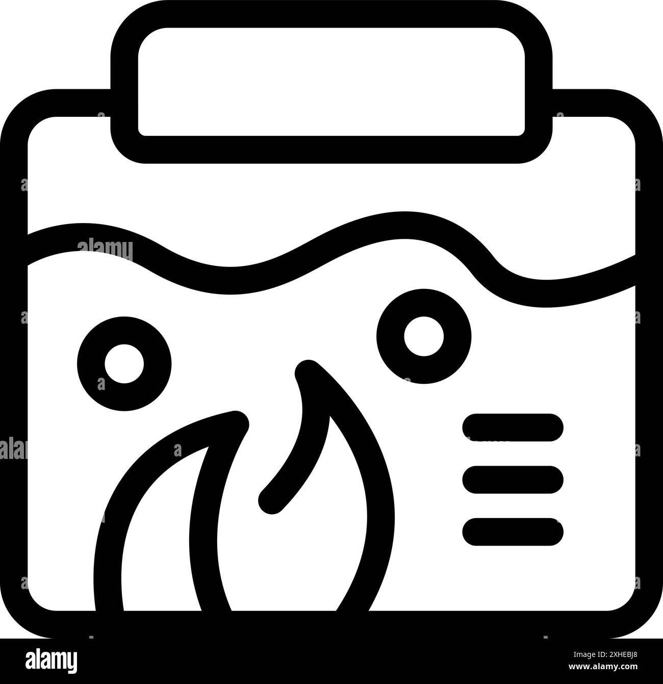 Aquarium icon representing changing the water with a filter system ...