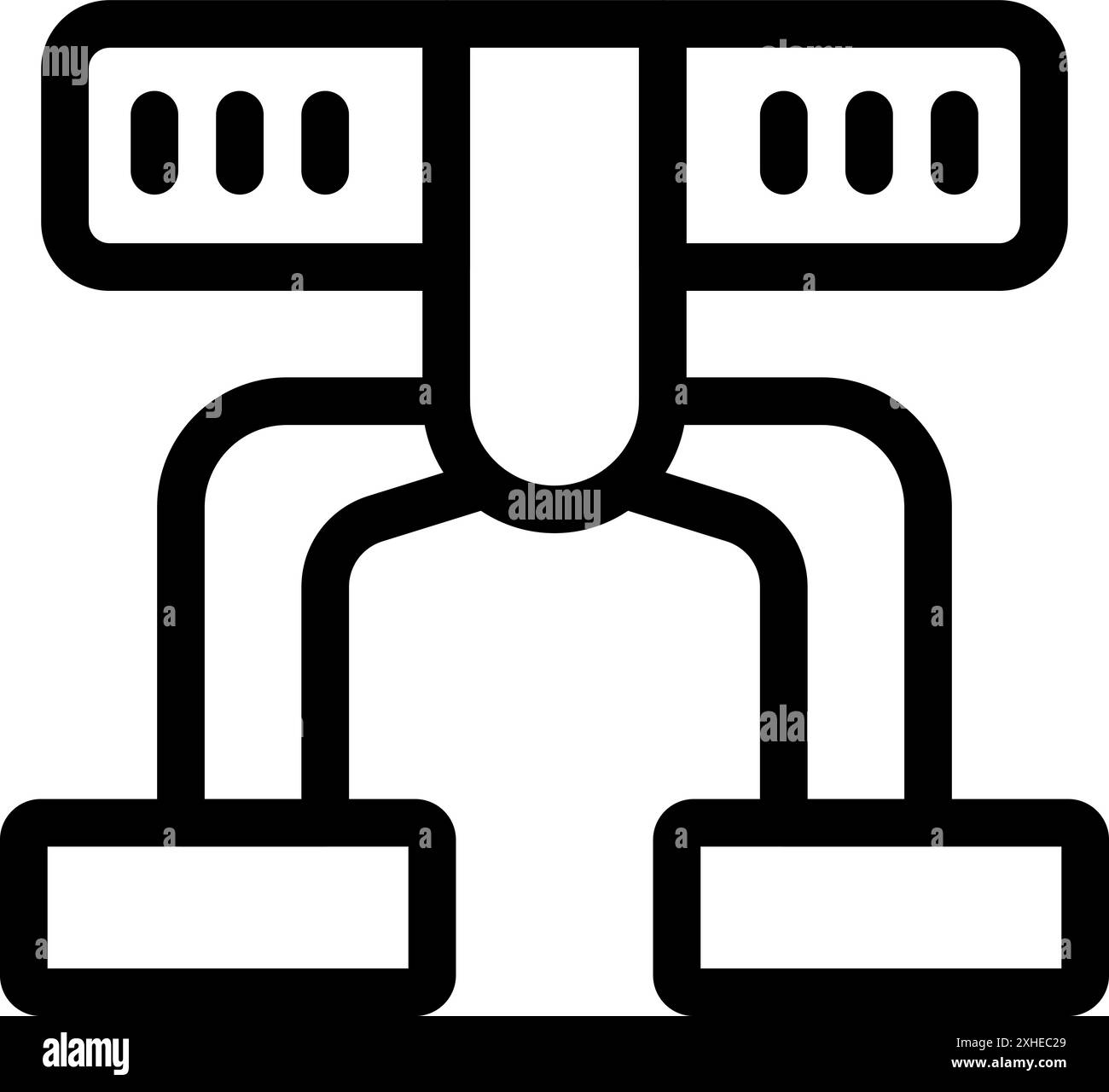 Simple air bridge Black and White Stock Photos & Images - Alamy