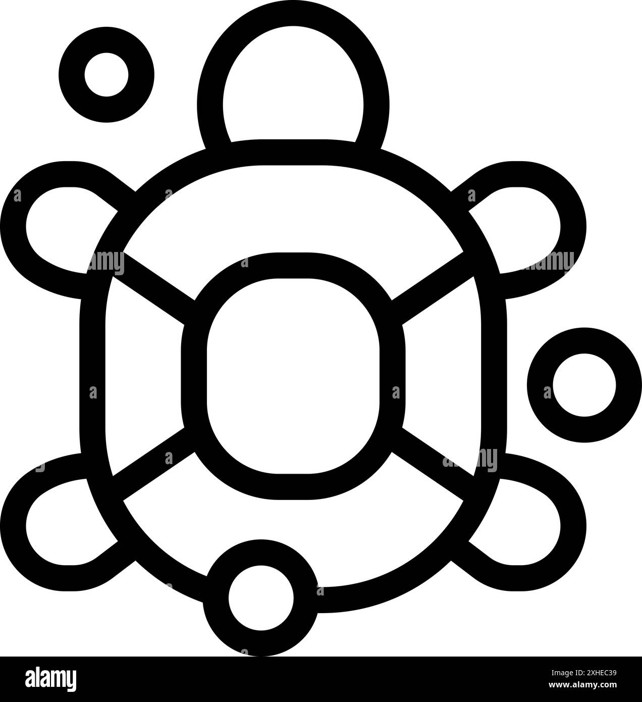 Minimal illustration representing helping animals in danger and ...