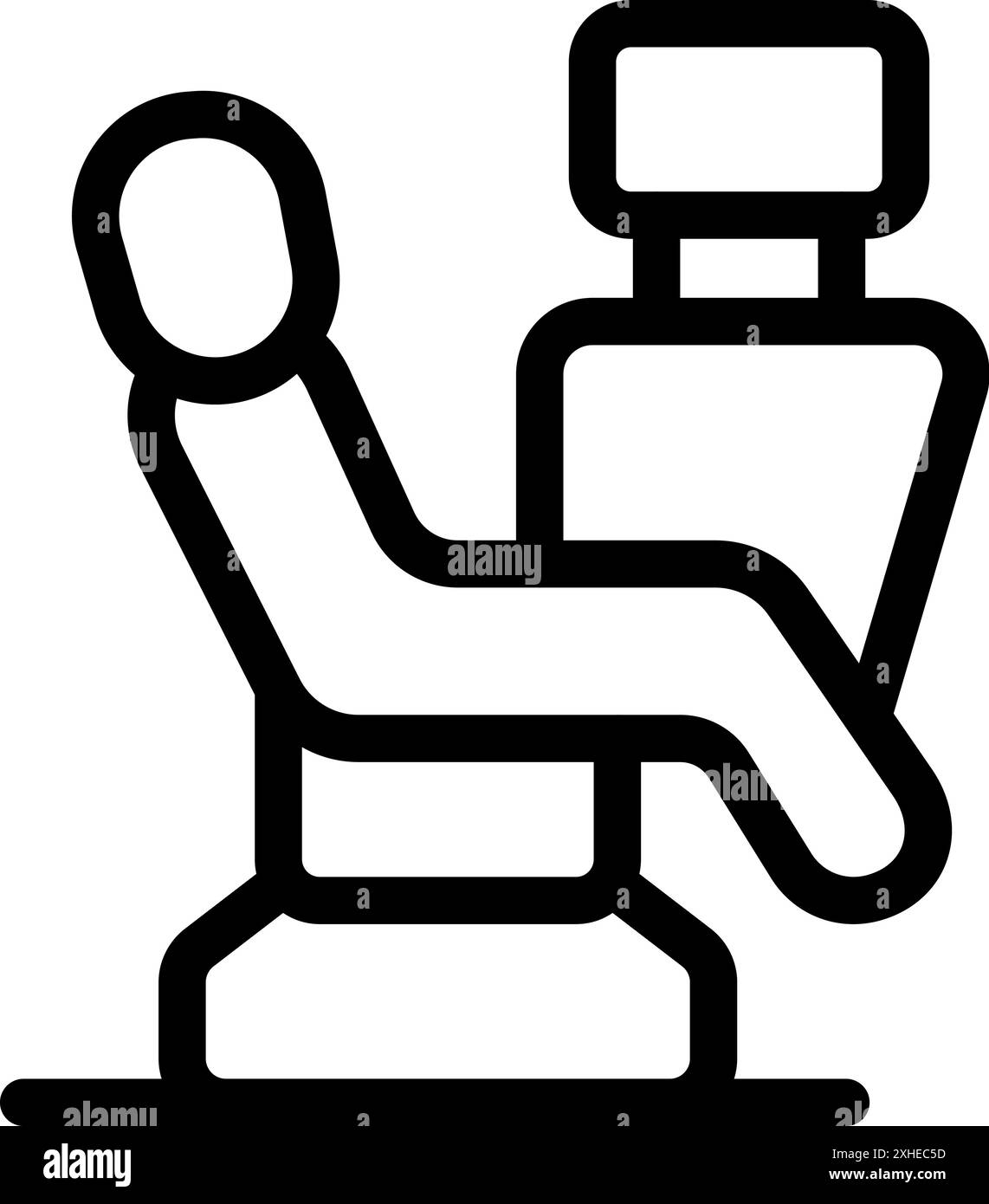 Black nervous waiting room Stock Vector Images - Alamy