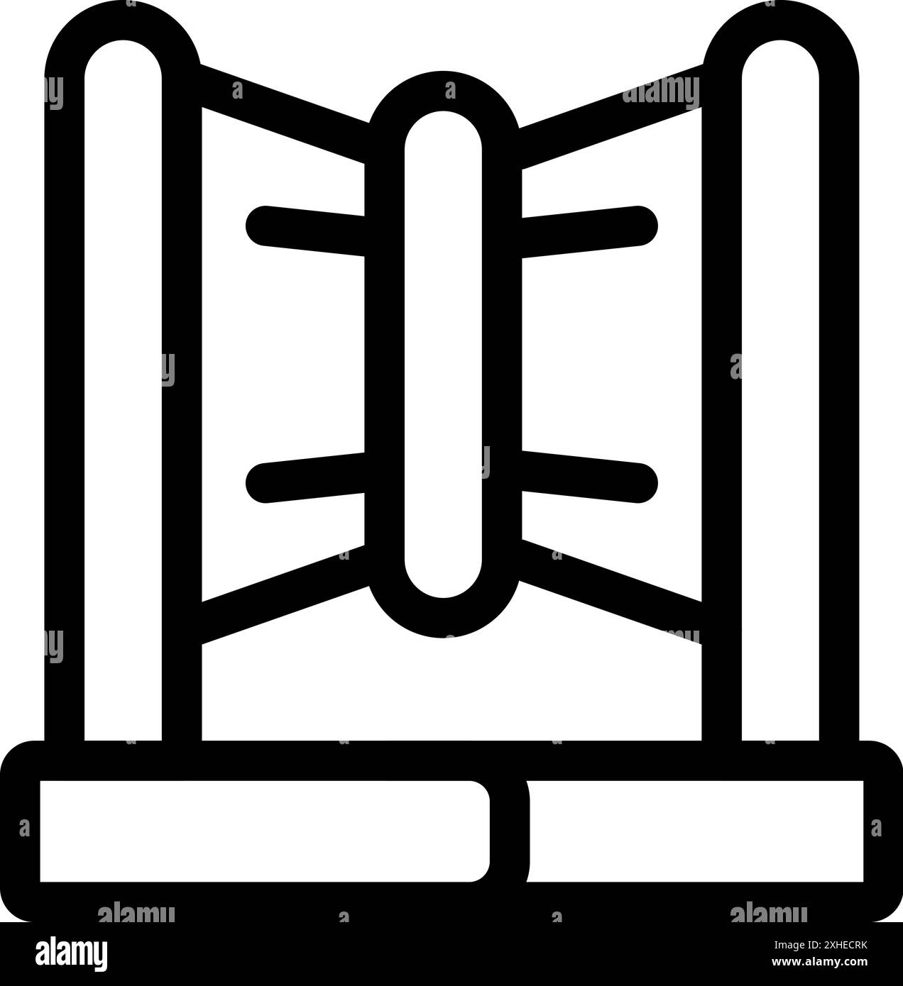 Turnstile gate access control system for public transportation Stock ...