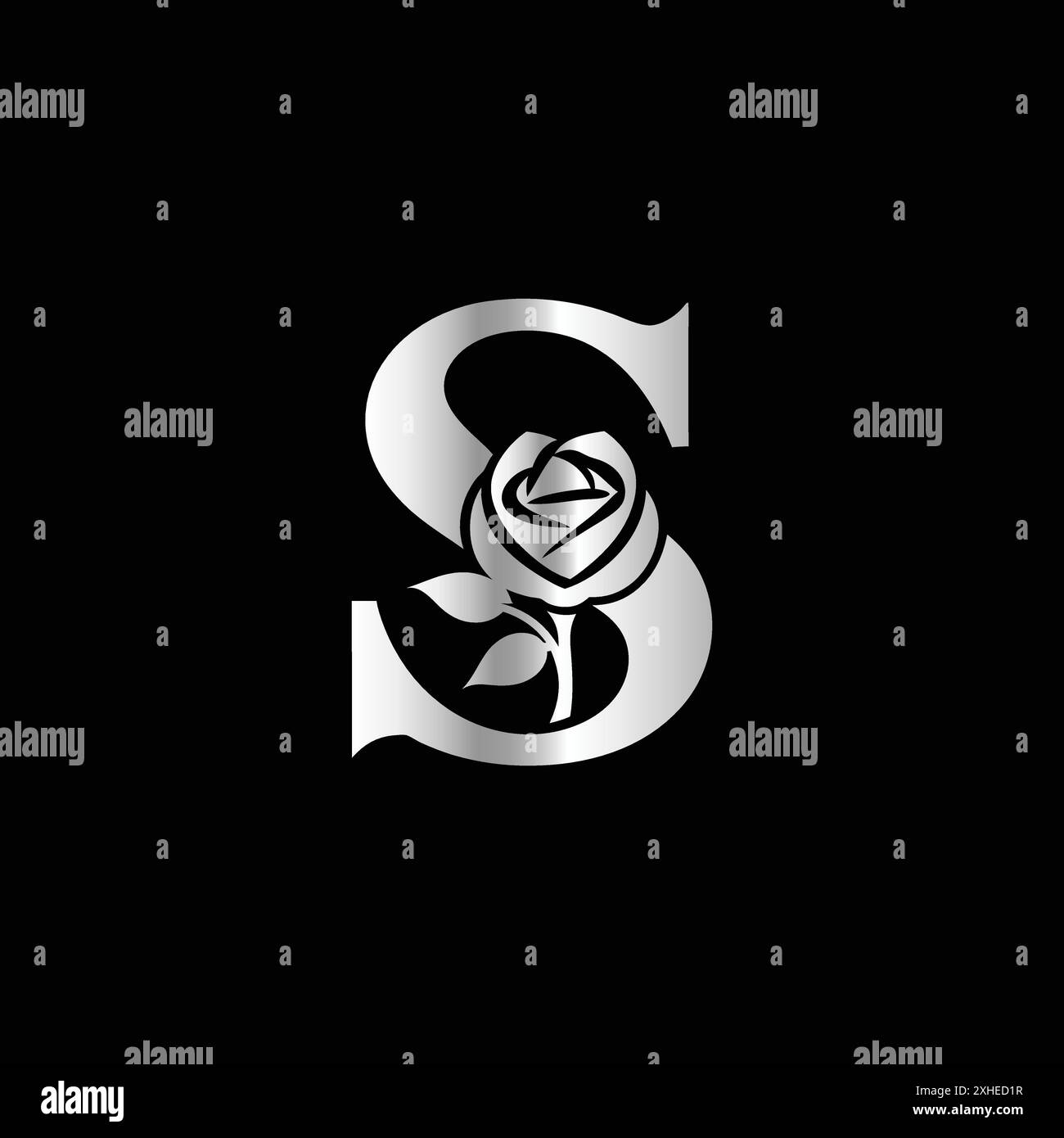 Letter a wedding logo Black and White Stock Photos & Images - Alamy