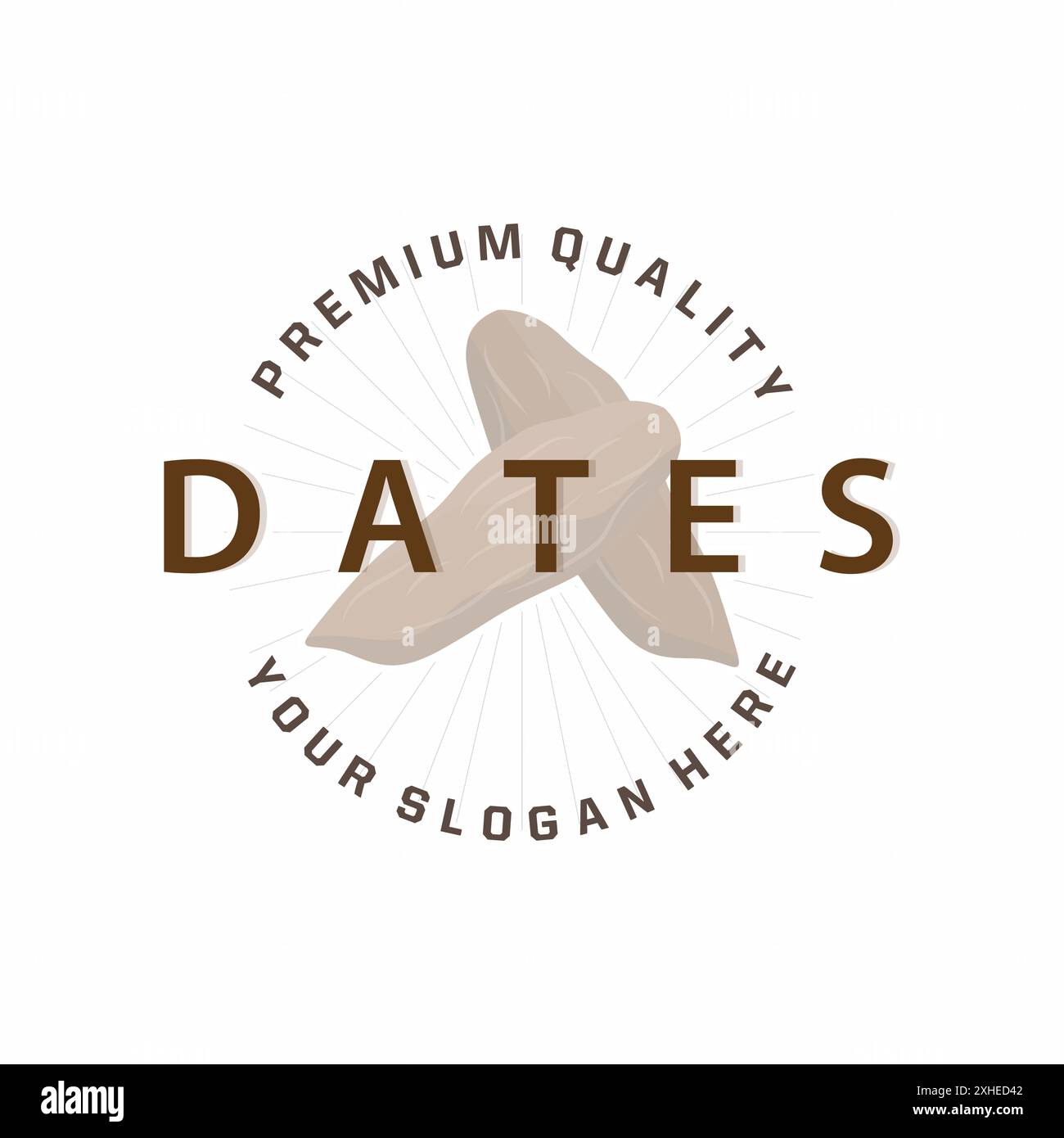 Medjool date palm tree Stock Vector Images - Alamy