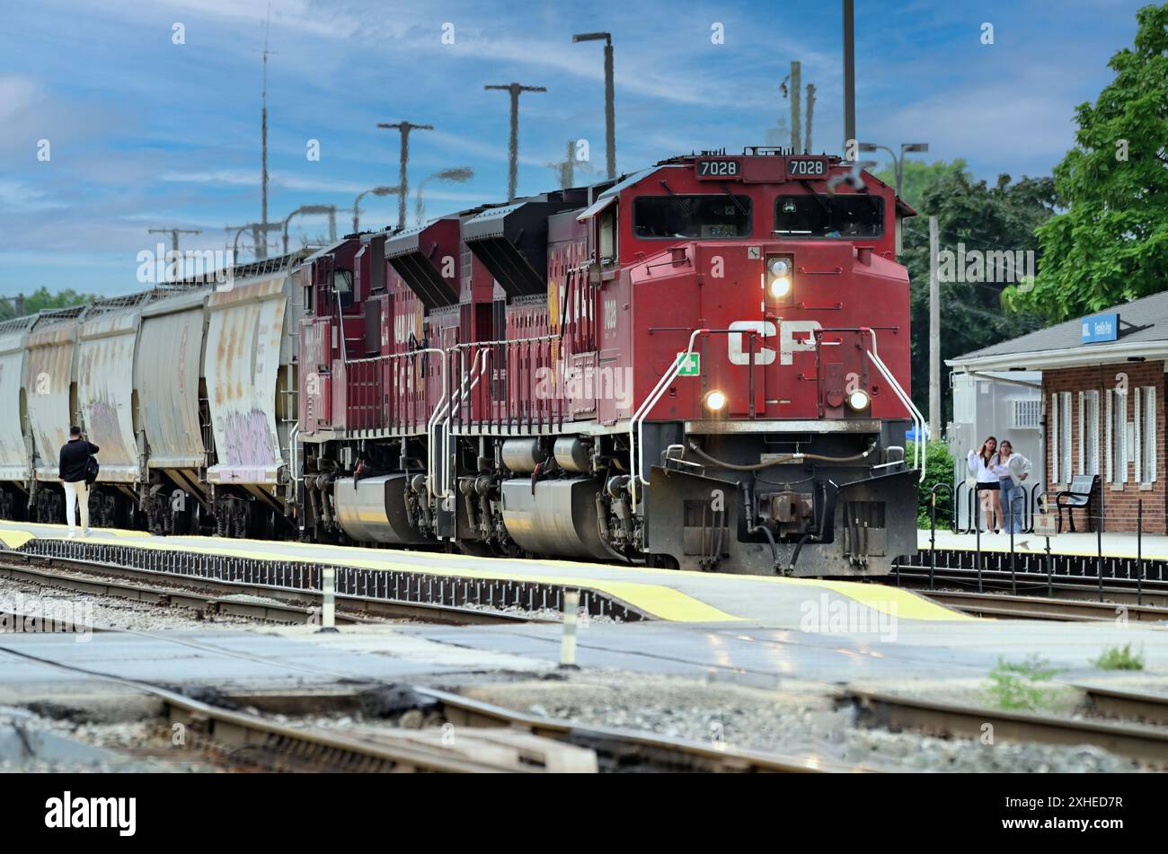 Canadian pacific railway car hi-res stock photography and images - Alamy