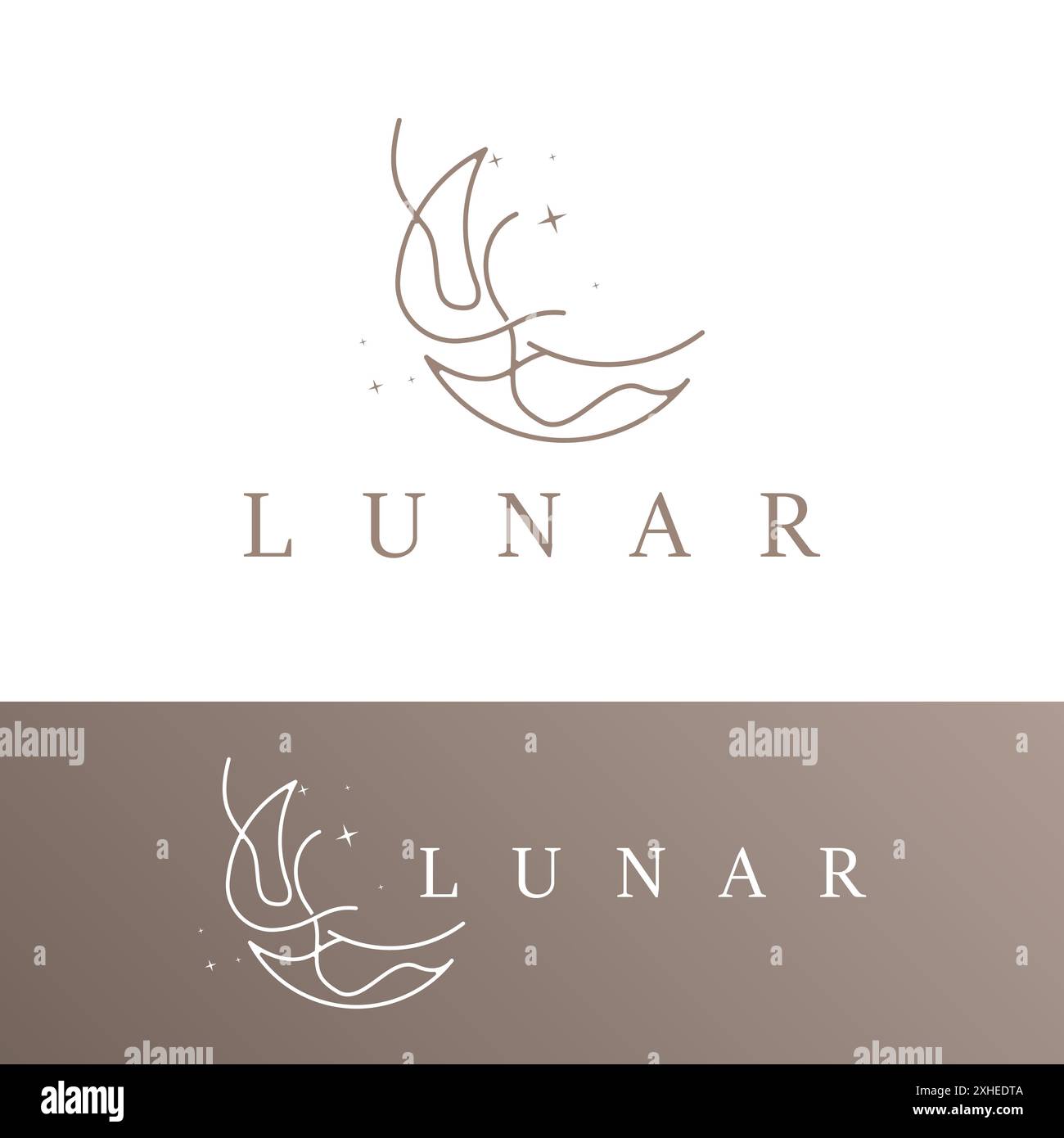 Moonlight statue Stock Vector Images - Alamy