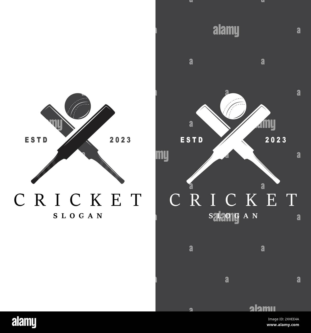 Elegant cricket design hi-res stock photography and images - Alamy