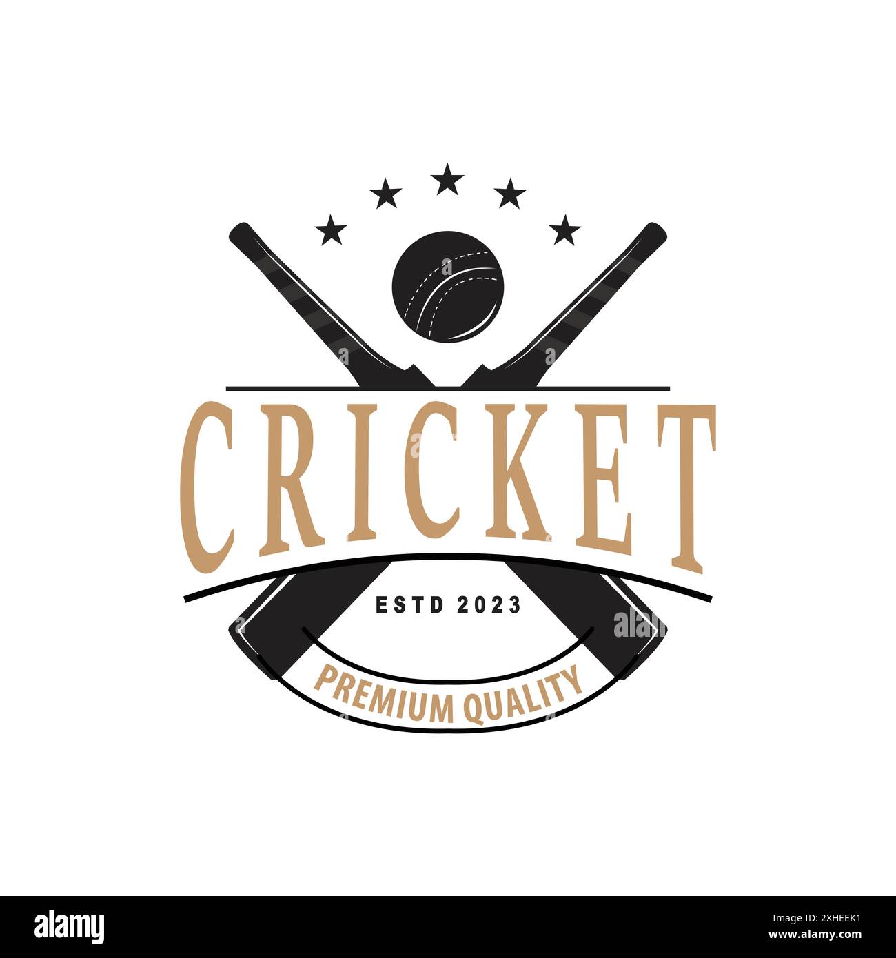 Elegant cricket design hi-res stock photography and images - Alamy