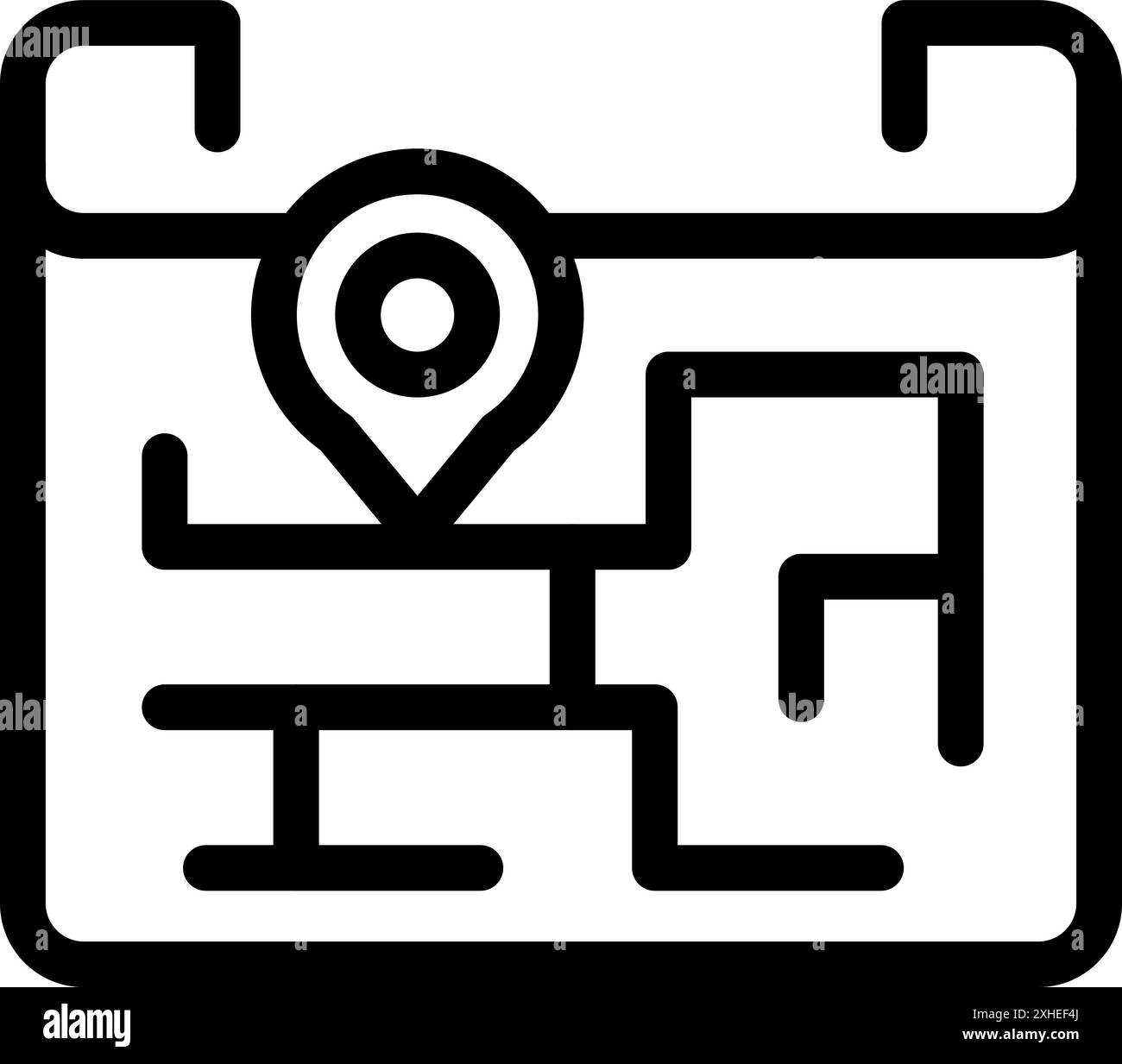 Wayfinding map Black and White Stock Photos & Images - Alamy