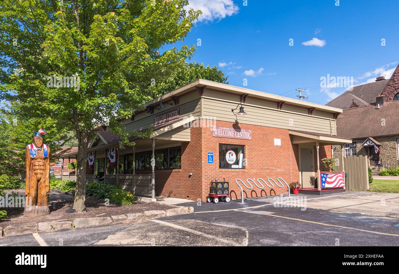 The Chamber of Commerce building on Main Street in Ridgway ...