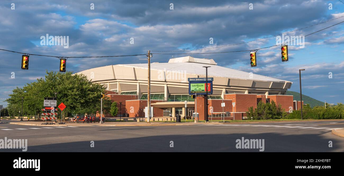 The Bryce Jordan Center, the on-campus basketball facility at Penn ...