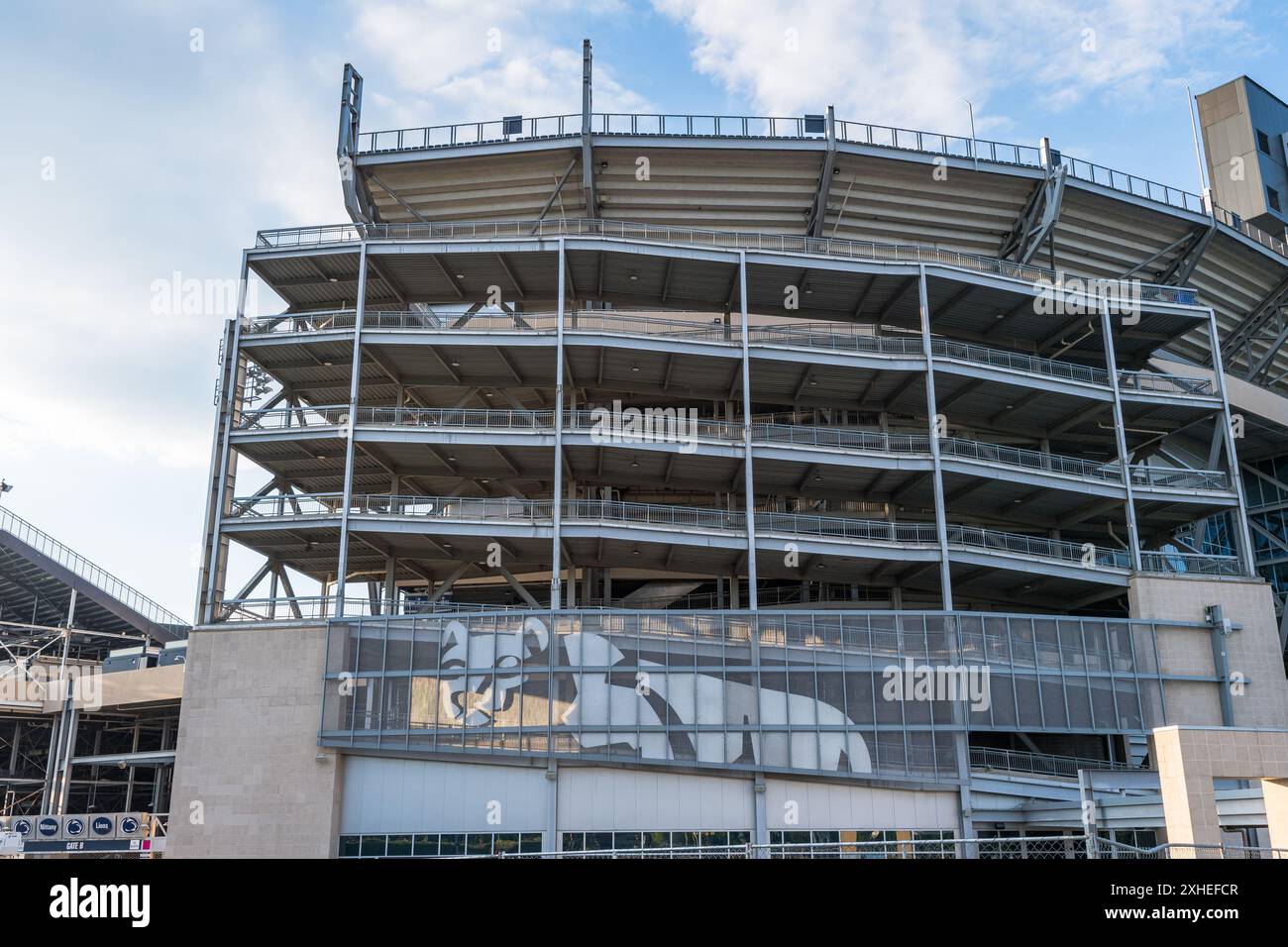 Beaver Stadium on the Penn State campus in State College, Pennsylvania ...