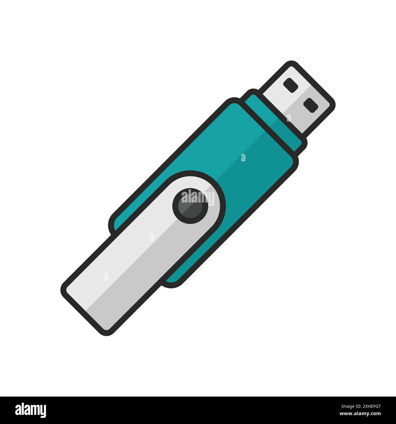 flash disk icon vector design template in white background Stock Vector ...