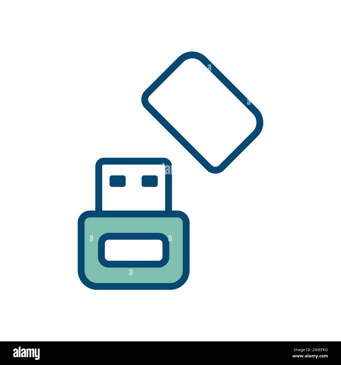 flash disk icon vector design template in white background Stock Vector ...