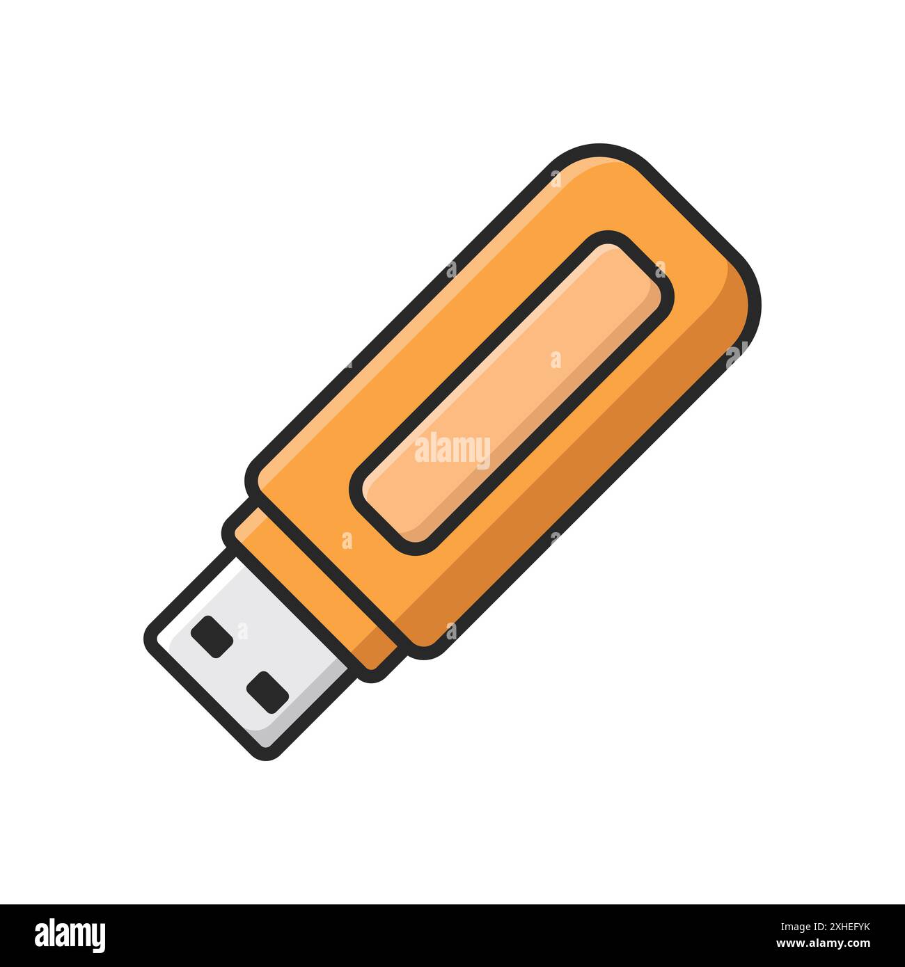 flash disk icon vector design template in white background Stock Vector ...