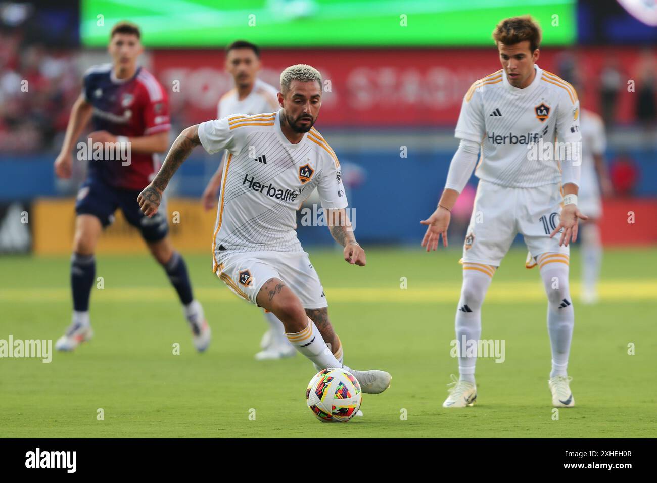 Frisco, Texas, USA. 13th July, 2024. LA Galaxy midfielder DIEGO ...