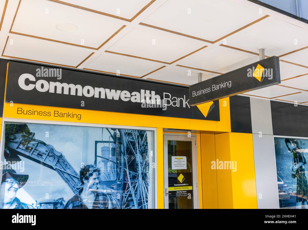 Commonwealth Bank Business centre in Mackay, queensland Australia Stock ...
