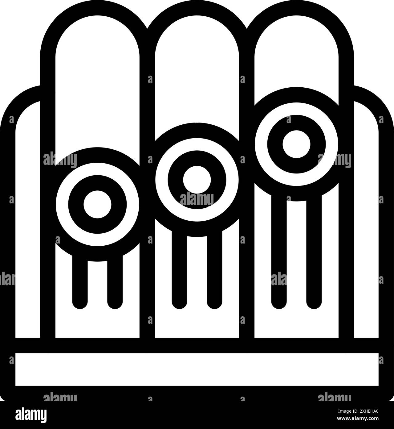 Icon of a fiber optic cable laying machine working on internet ...