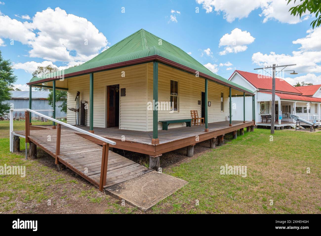 Old Shop building at the Inverell Pioneer Village in northern new south ...