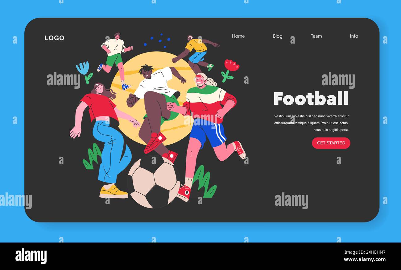 Soccer players training on Stock Vector Images - Alamy