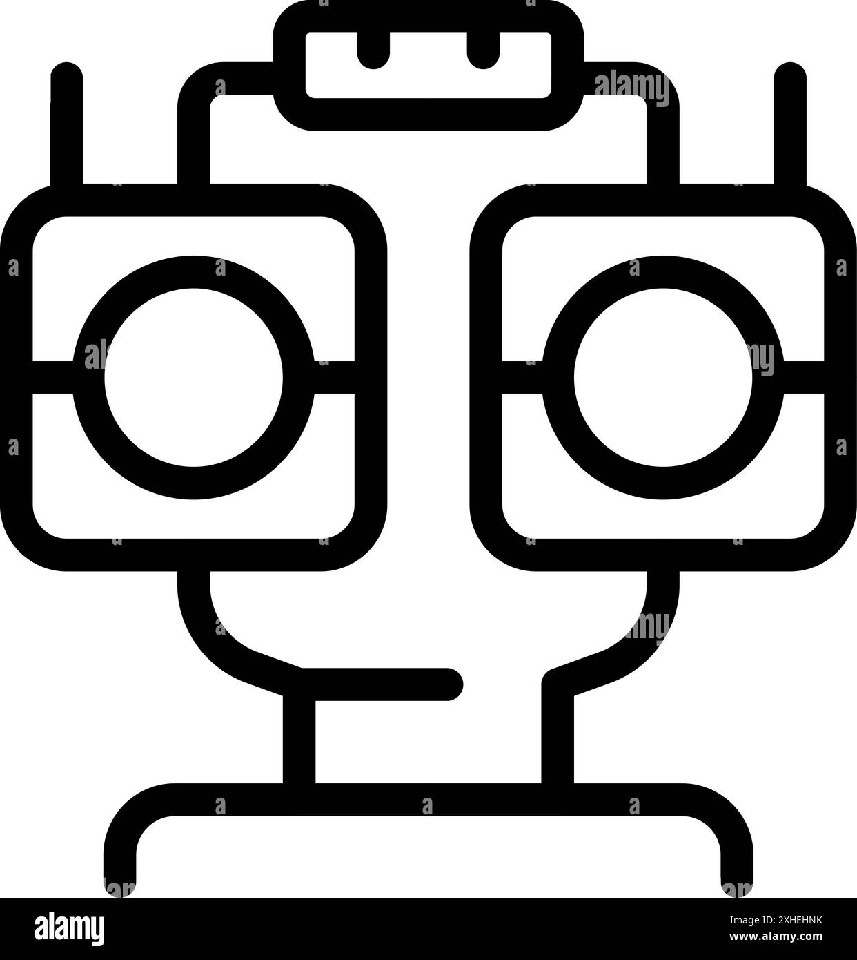 Robotic sensor Black and White Stock Photos & Images - Alamy