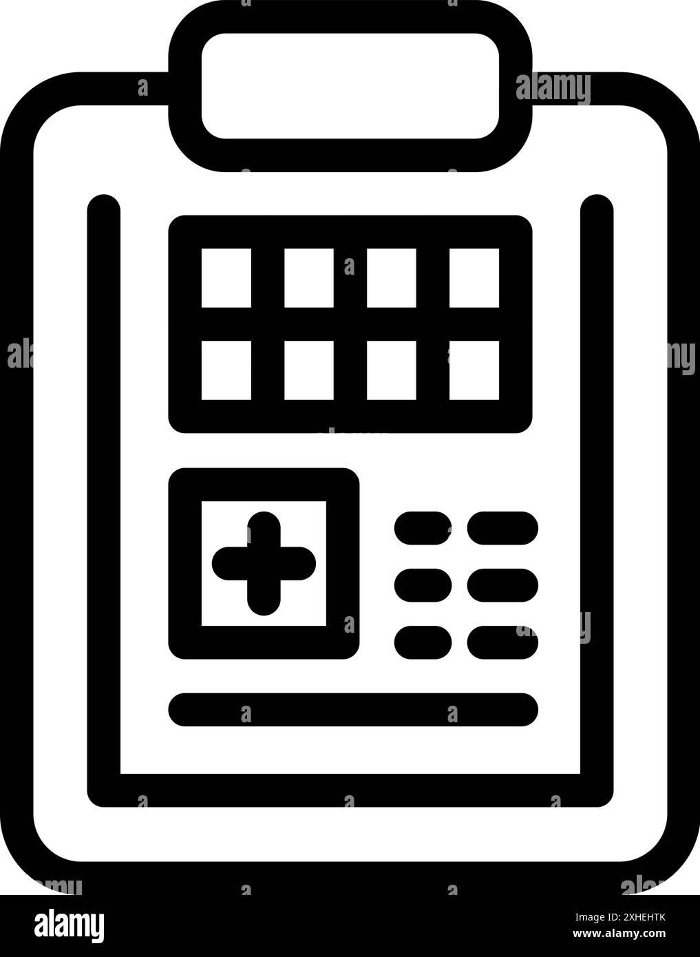 Medical record form history patient Stock Vector Images - Alamy