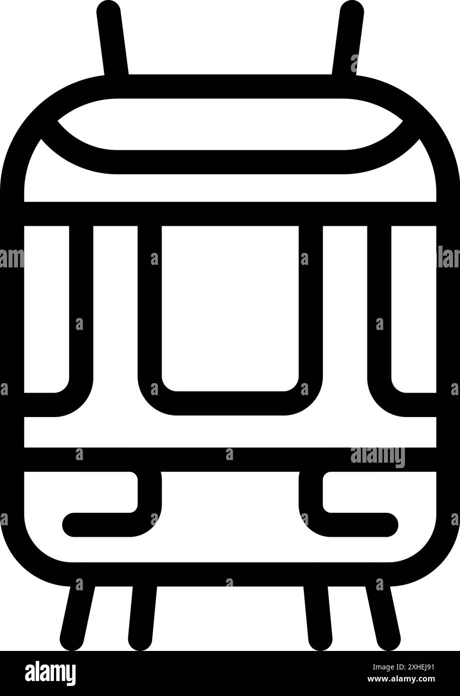 Moving tram Cut Out Stock Images & Pictures - Alamy