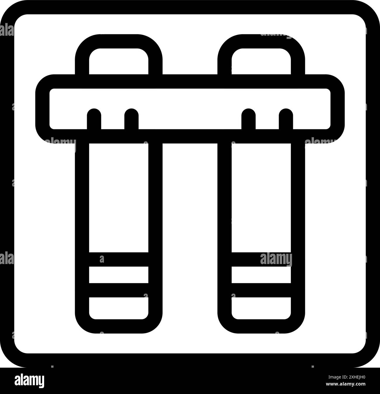 Simple black line drawing of a manual gear stick in a car being used by ...