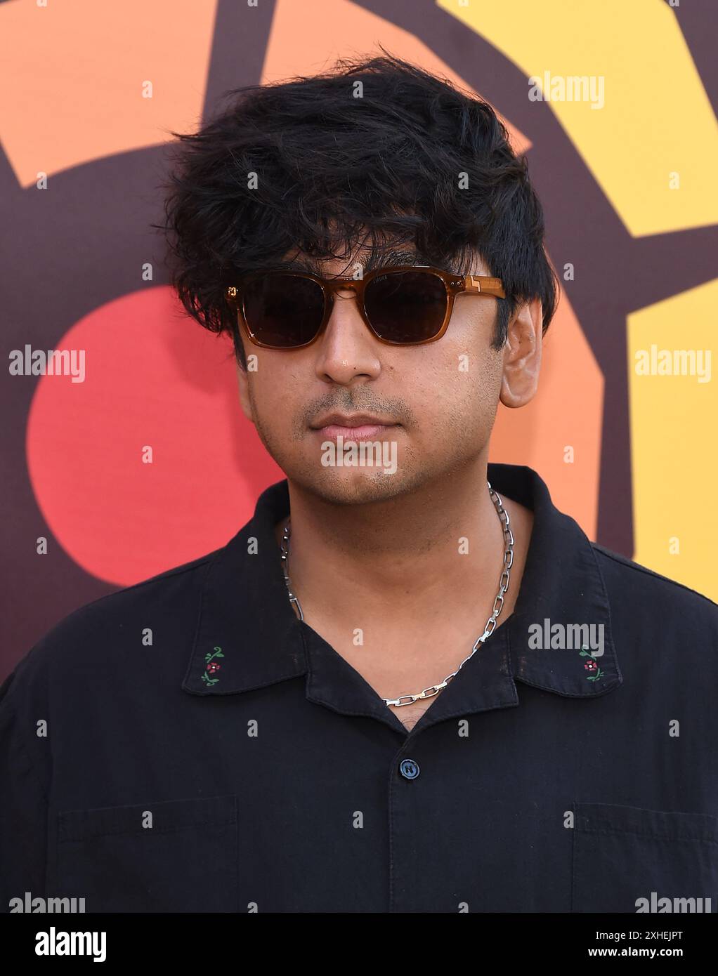 Nik Dodani arriving to the Charlize Theron Africa Outreach Project 2024 ...