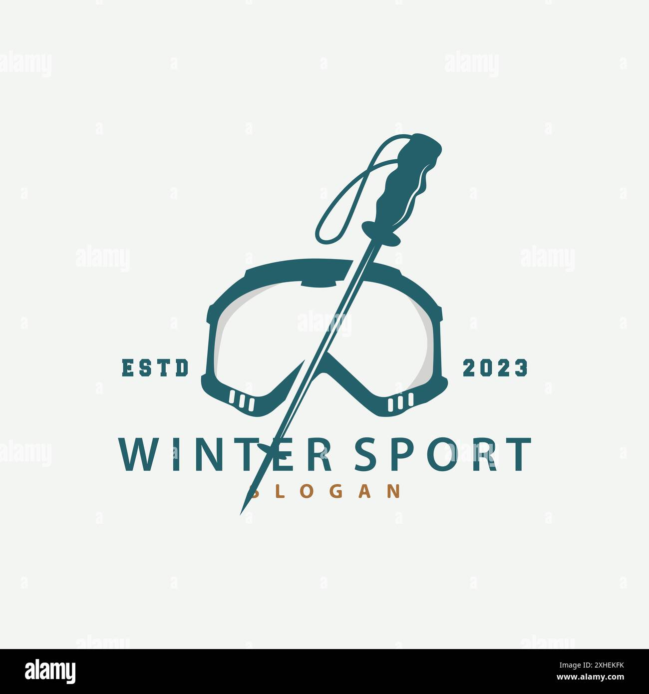Retro ski team Stock Vector Images - Alamy