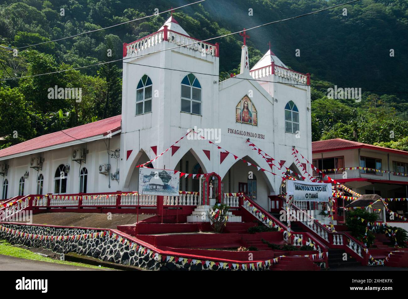 Samoa church hi-res stock photography and images - Alamy