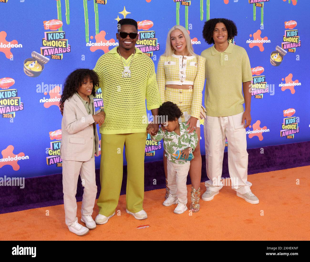 Santa Monica, United States. 13th July, 2024. (L-R) Mar'Cannon Hall ...