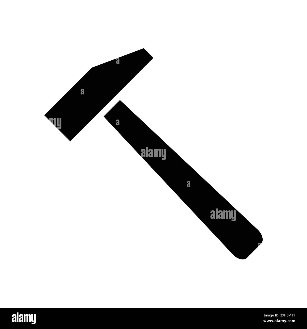hammer icon vector design template in white background Stock Vector ...
