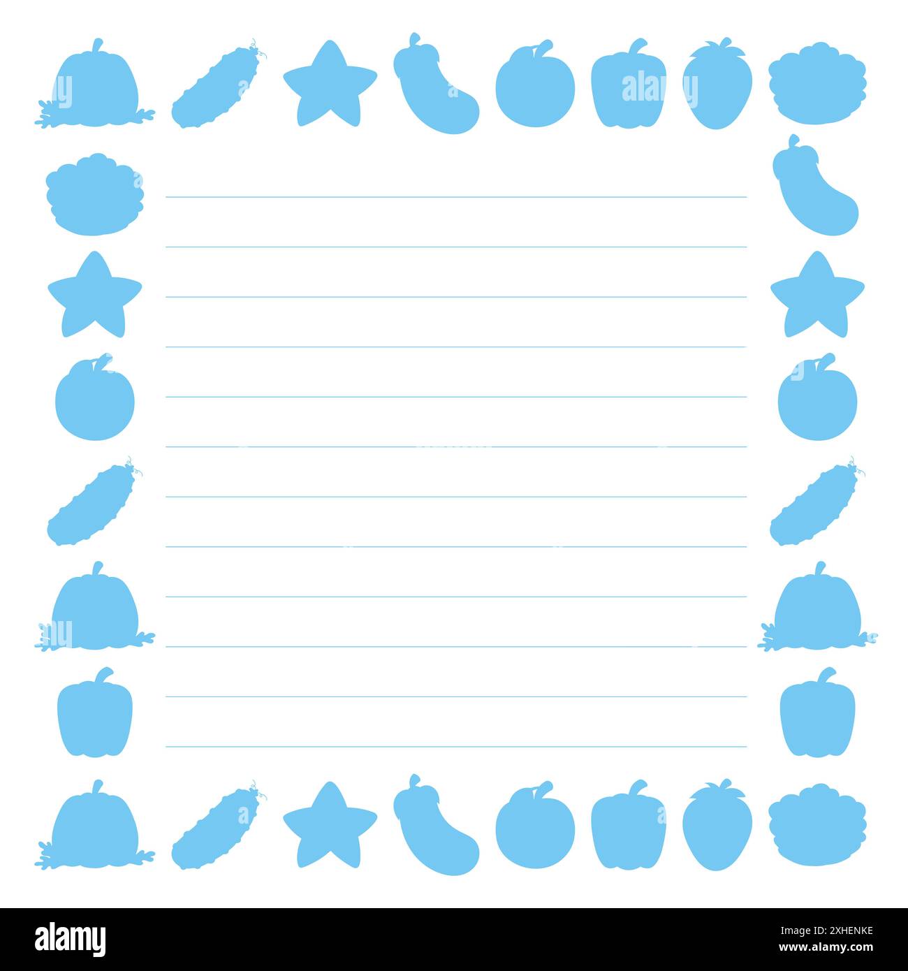 To do list for kids. Empty template. Isolated color vector illustration ...