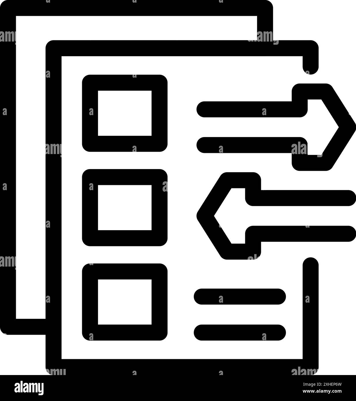 Technology software showing digital Black and White Stock Photos ...